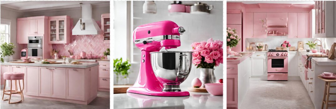 Pink Kitchen Appliances? Why Not Have Fun!