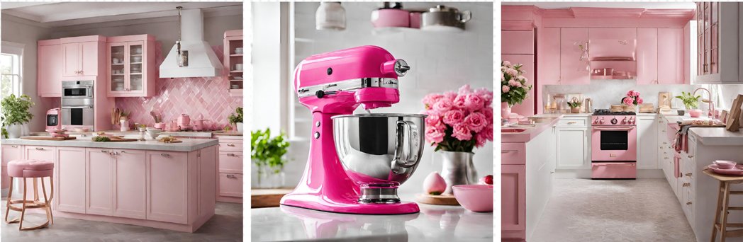 Pink Kitchen Appliances? Why Not Have Fun!